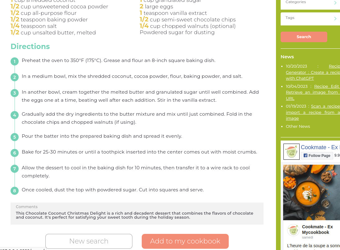 Cook with ChatGPT - Cookmate
