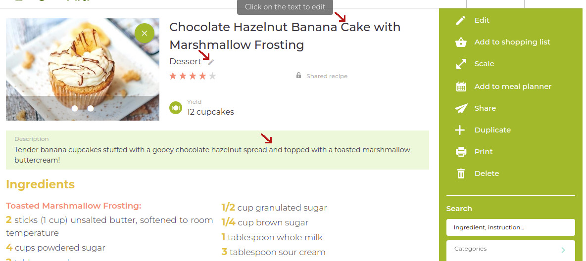 COOKmate Online : View and edit your recipes - Cookmate